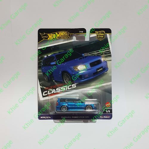 Jual HotWheels Premium Subaru Forester STi Biru Compact Crossover Suv ...