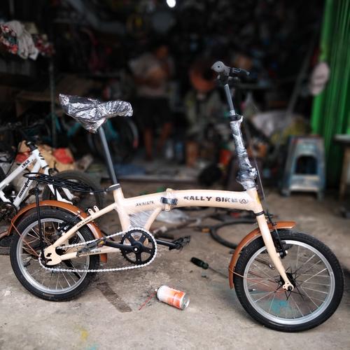 Jual Sepeda lipat second ukuran 16 folding bike bekas - Kota Depok ...