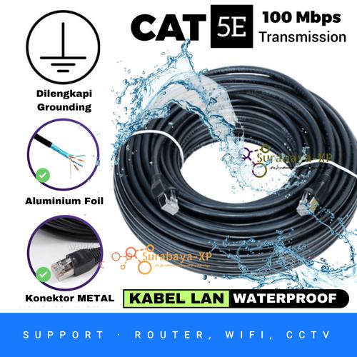 Jual KABEL LAN WIFI 50 METER OUTDOOR CAT5E SPECTRA - Kota Surabaya ...