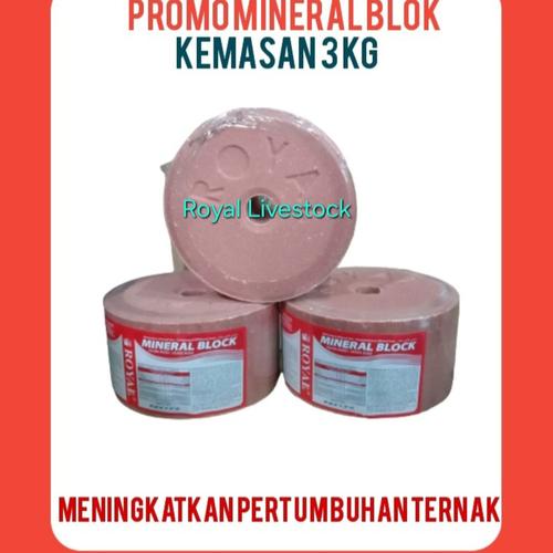Promo Mineral Block Royal Ilac Turkiye Garam Jilat 3 KG - Kota Bogor ...