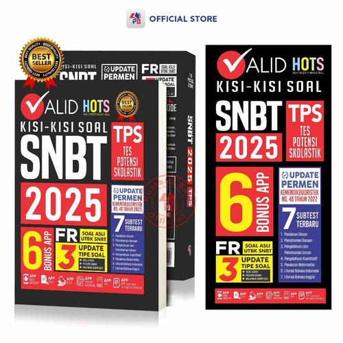 Jual READY Buku Valid SNBT 2025 / VALID Hots Kisi-Kisi Soal SNBT TPS 2025 Update Tipe Soal Essay ...