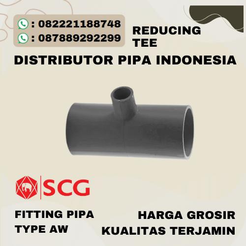 Jual Fitting Pipa SCG Reducing Tee Type AW - 3/4 x 1/2 - Jakarta Utara ...
