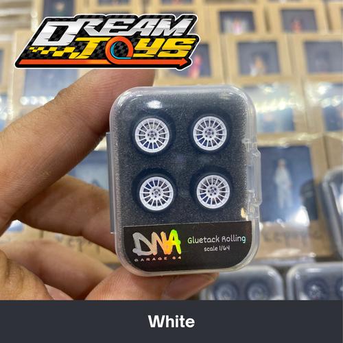Jual Ban DNA Wheels Gluetack rolling scale 1:64 miniscale - Grey ...
