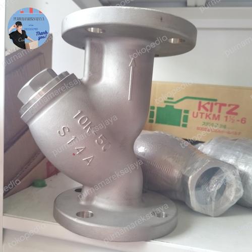 Jual 2" INCH Y STRAINER STAINLESS STEEL 304 KITZ FLANGE JIS 10K SS 304 - Jakarta Barat ...