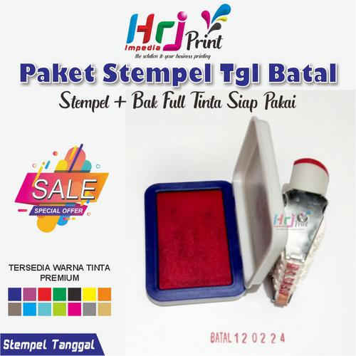 Jual Stempel Tanggal Batal | Stempel Nomor Tanggal | Stempel Tanggal ...