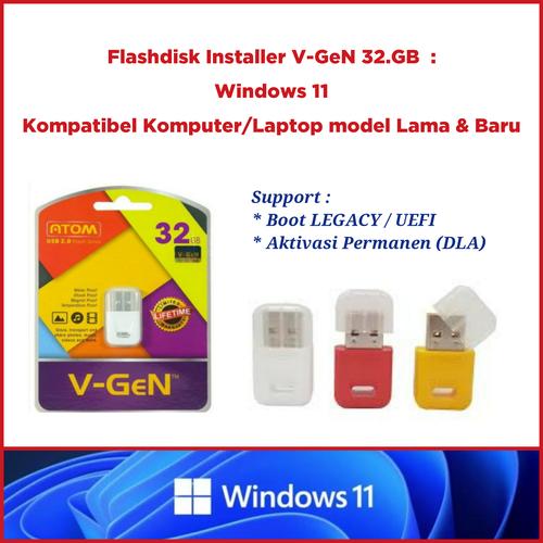 Jual Flashdisk Installer Program untuk PC/Laptop - W11 software - Jakarta Pusat - Podo Setor ...