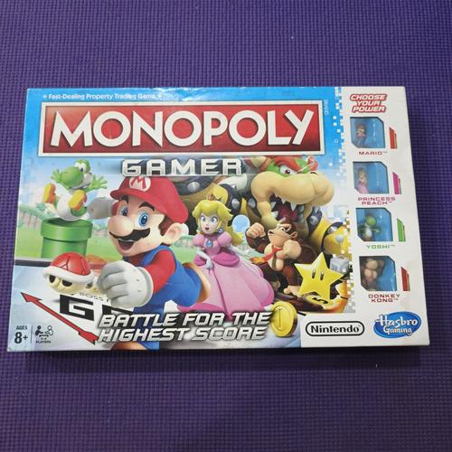 Jual Board Game Monopoly Mario Gamer - Original by Hasbro - Kota Batam ...