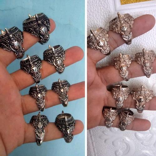Jual Ring / Emban Akik Diraf Motif Full Ukir Bali 20pcs - Hitam - Jakarta Selatan - ASYIFA ...