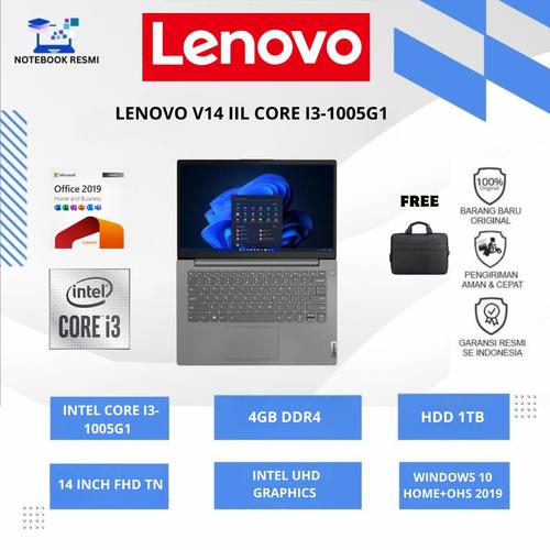 Jual LENOVO V14 IIL CORE I3-1005G1 RAM 4GB HDD 1TB Windows 10 - Jakarta Timur - Beli Note Book ...