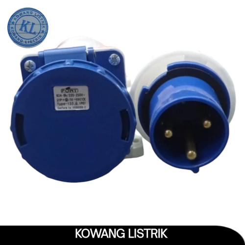 Jual Industrial PLUG type 033 3Pin 63A Biru FORT - Jakarta Barat ...