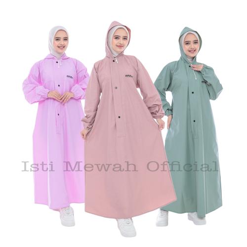 Jual JAS HUJAN GAMIS WANITA MUSLIMAH - Cream, XL - Jakarta Utara ...