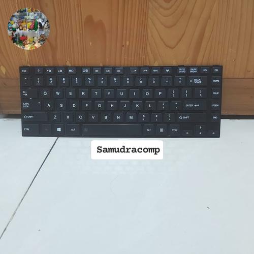 Jual Keyboard Laptop Toshiba C800 C805 C840 M800 M805 L800 Hitam Frame ...