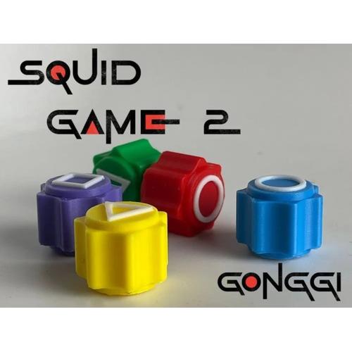 Jual Gonggi mainan squid game 2 gonggi tradisional game squid game 2 ...