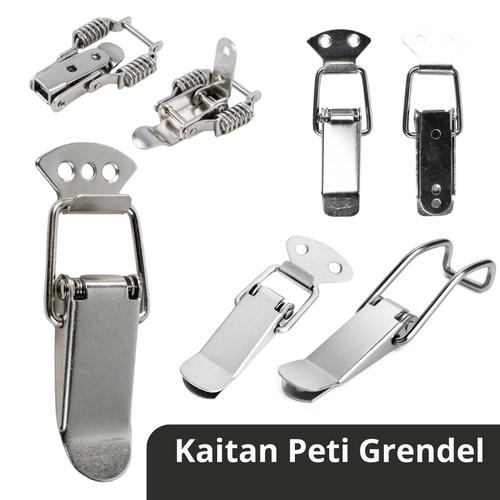 Jual Kaitan Peti Grendel Kancing Kunci Spring Loaded Toggle Latch Catch ...