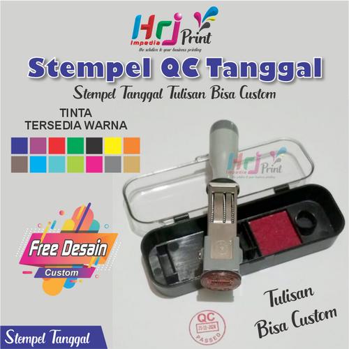 Jual Stempel QC Passed Tanggal | Stempel Tanggal Shiny QC Passed ...