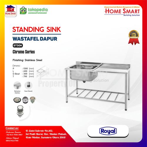 Jual MEJA STAINLESS | CUCI PIRING PORTABLE | SINK JUMBO MERK ROYAL ST ...