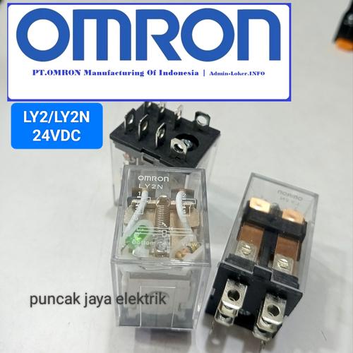Jual relay Omron original ly2/ly2n 24vdc 8 kaki 10a/relay Omron - Jakarta Barat - Puncak Jaya ...