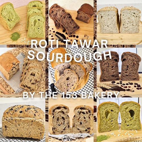 Jual Roti Tawar Sourdough by The 153 Bakery | Loaf Bread | Cinnamon ...