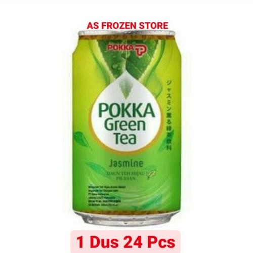 Jual Pokka Green Tea Kaleng 300 ml / Pokka Jasmine Green Tea Kaleng 300 ml - Dengan Cargo ...