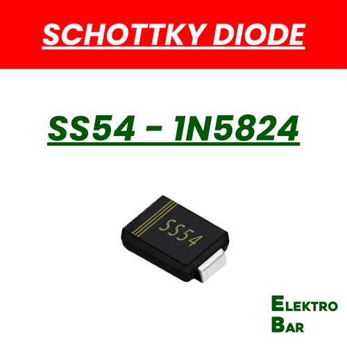 Jual SS54 1N5824 Schottky Diode SMA SS 54 1N 5824 - Jakarta Barat - Elektro Bar | Tokopedia