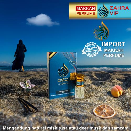 Jual PARFUM ZAHRA VIP, MAKKAH PERFUME, CONTAIN NATURAL DEER MUSK AND ...
