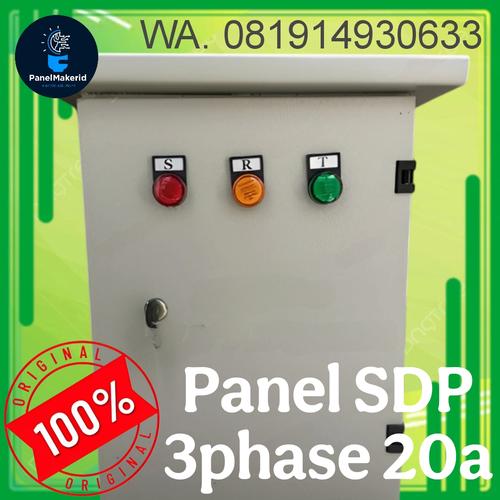 Jual panel pembagi 3phase 20a panel sdp panel distribusi - plat 0,8mm ...