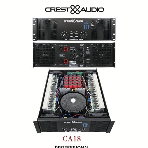 Jual POWER AMPLIFIER CREST AUDIO CA18/CA 18 body panjang - Jakarta ...