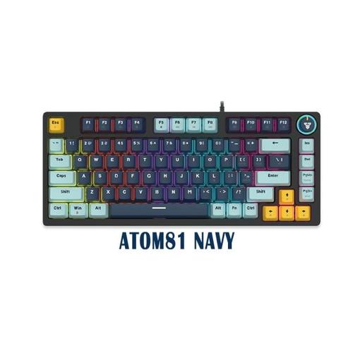 Jual Fantech ATOM V2 Mizu Edition RGB Mechanical Gaming Keyboard - ATOM96 SKY, RED SWITCH - Kota ...