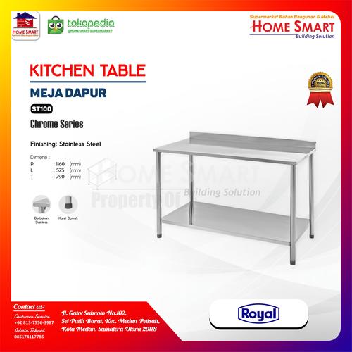 Jual Royal Kitchen Table ST 100 | Meja Stainless | Work Table - Kota ...