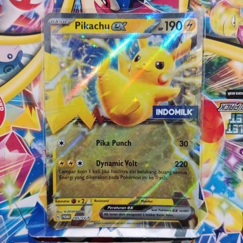 Jual Pikachu Ex Promo Indomilk TCG Pokemon Indonesia - Kab. Serang ...