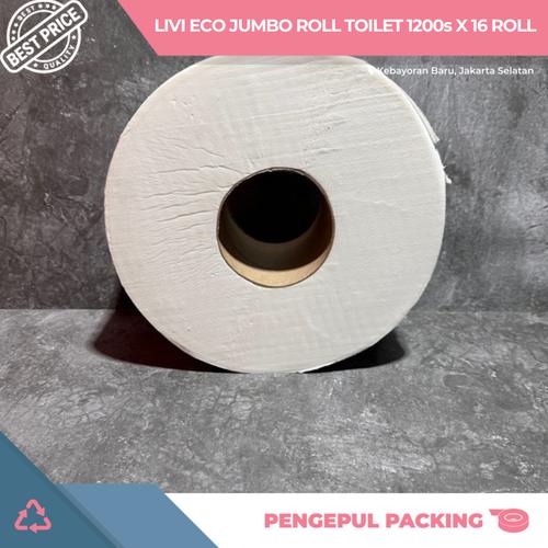 Jual Tissue LIVI Eco Toilet JRT 1200's (Tisu Roll Jumbo) - Jakarta ...