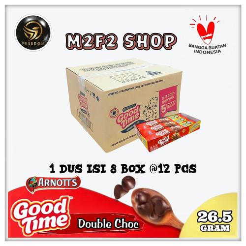 Jual Good Time Double Choco Cips Cookies Kukis Cokelat - 26,5 gr ...