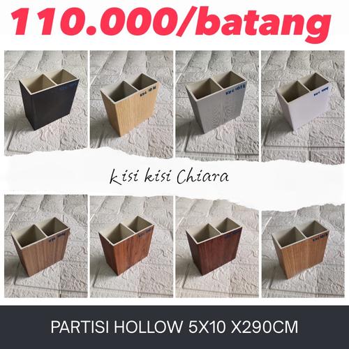 Jual Hollow indoor partisi indoor penyekat ruangan holo pvc wpc - 1002 ...
