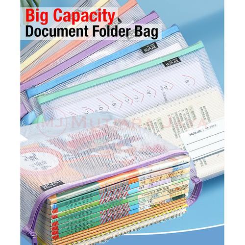 Jual Kotak Folder Map kantong penyimpanan Dokumen Kertas File Organizer ...