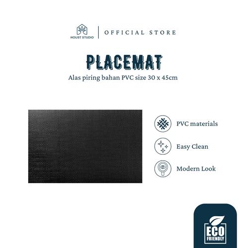 Jual Placemat PVC / Alas Piring / Alas Makan Modern Style - silver ...