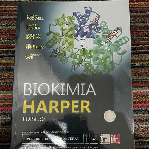Jual Biokimia Harper Original Ed. 30 - Kota Bandar Lampung - movie planet | Tokopedia