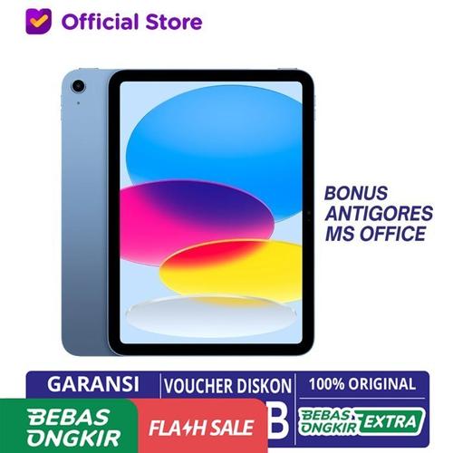 Promo Apple iPad Gen 10 2022 10.9" 256GB / 64GB Garansi 1 Tahun - Wifi ...