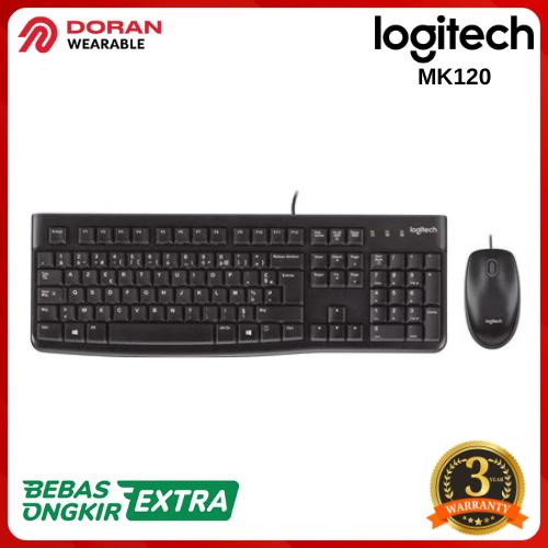 Jual Logitech Combo Keyboard Dan Mouse USB MK120 - Jakarta Pusat - Doran Wearable Official_NEW ...