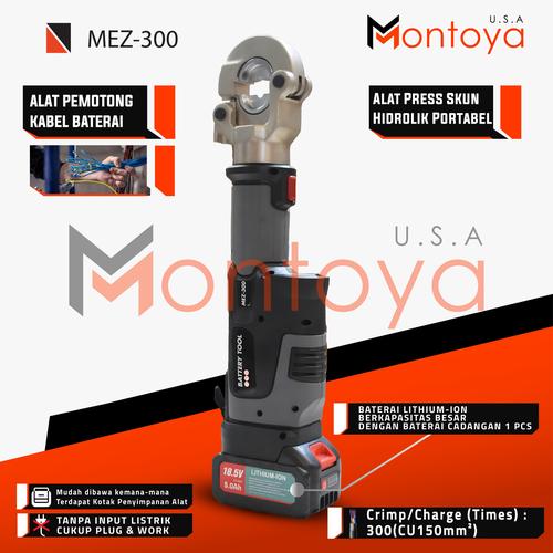 Promo Crimping Tools Cordless Hydraulic Montoya MEZ 300 USA Technology ...