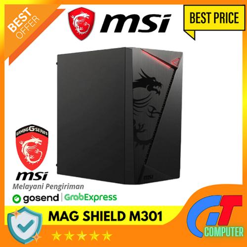 Jual PC Case MSI MAG SHIELD M301 MATX Casing Komputer Micro ATX Mini ...