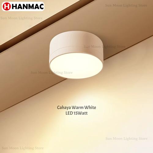 Jual Lampu downlight outbow led 7w 12w 15w panel hanmac plafon sun moon ...