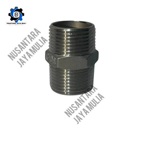 Jual Double nepel 2" inch / drat luar SS304 - Jakarta Barat - NUSANTARA ...