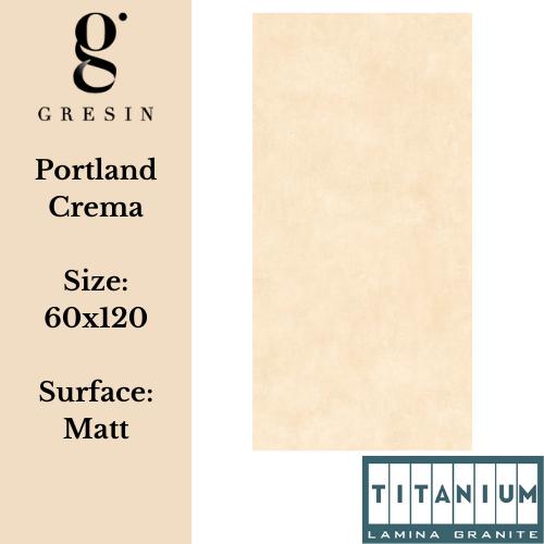 Jual Portland Crema Titanium | 60x120 | Matt | Titanium Granite Tile ...