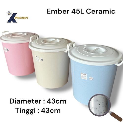 Jual Ember Tutup Hyper Ceramic 45 Liter - Kprabot / Ember Mandi / Bak ...