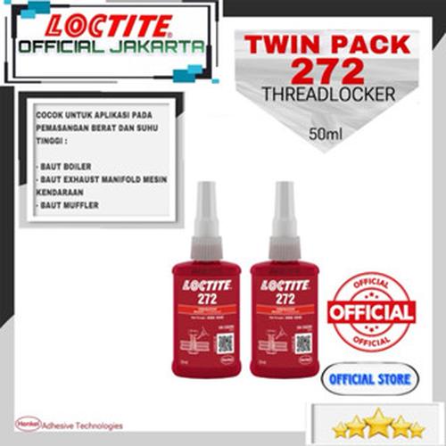 Jual LOCTITE 272 50ML Threadlocker 50ml Lem Baut Berkekuatan Tinggi ...