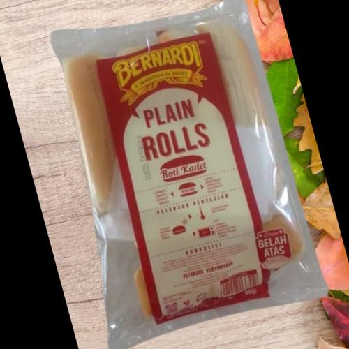 Jual Bernardi Roti Hotdog Besar Plain Roll 300 gram isi 6 pcs - Kota ...