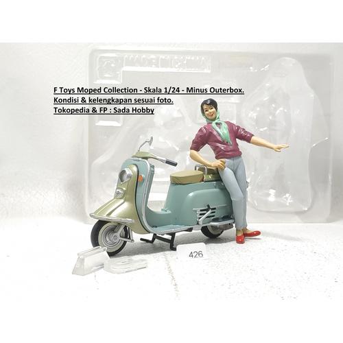 Jual Diecast Motor F-Toys 1/24 Fuji Rabbit Scooter S601 Moped ...