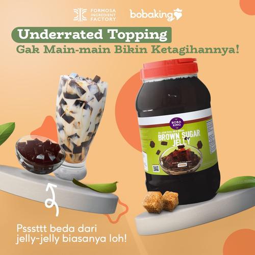 Jual Boba King Topping Brown Sugar Jelly - Kab. Tangerang - Bobaking ...