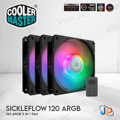 Jual Cooler Master Fan Case Sickleflow 120 Argb - Fan Casing 12Cm 3 In ...