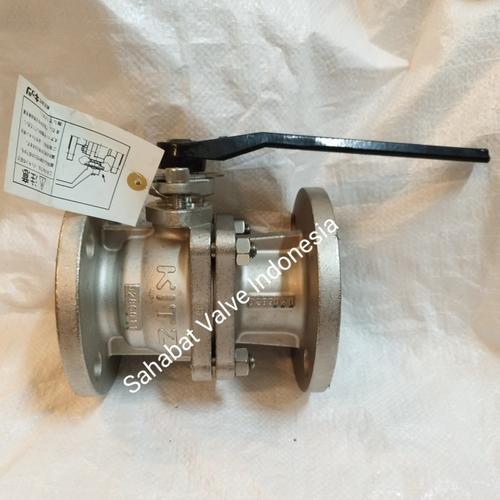 Jual Ball Valve Kitz Stainless Steel 304 Jis 10K DN100 / Stop Kran Valve Kitz Stainless SS304 ...